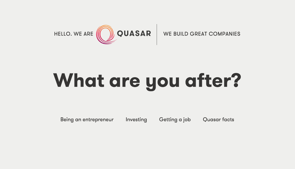 Quasar Launches New Name, Logo, Website and Domain | by Quasar Builders ...