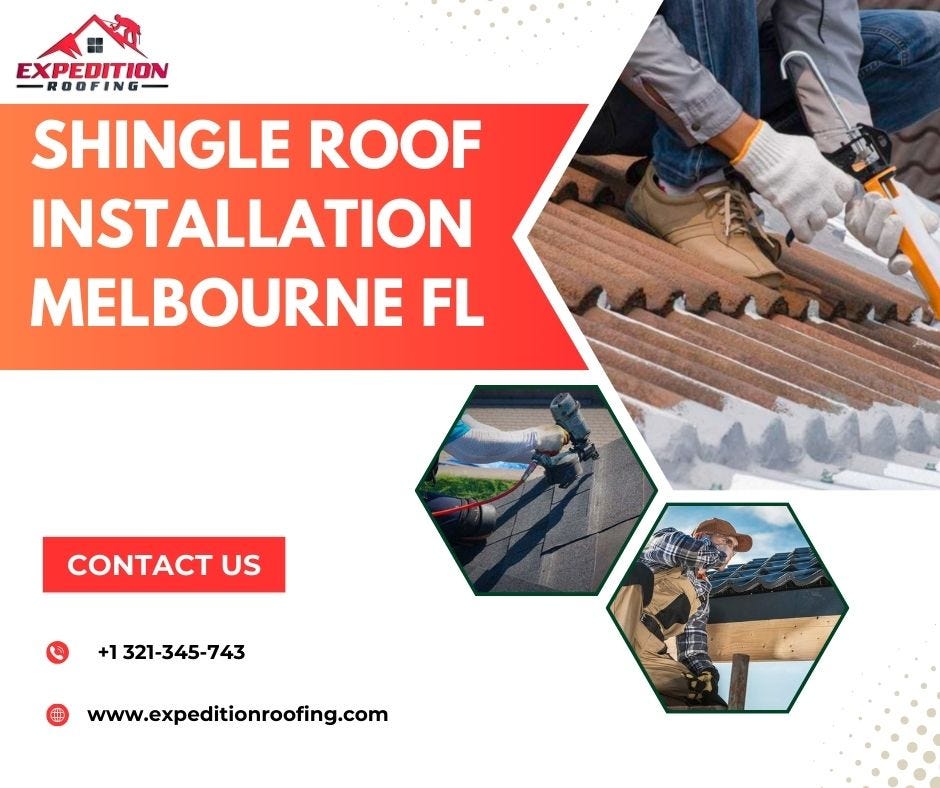 Shingle Roof Installation Melbourne FL - Expedition Roofing - Medium