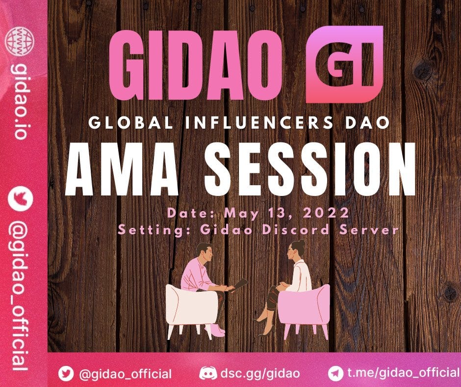 How well do you know GIDAO?? GIDAO aims to build the largest NFT-based ...