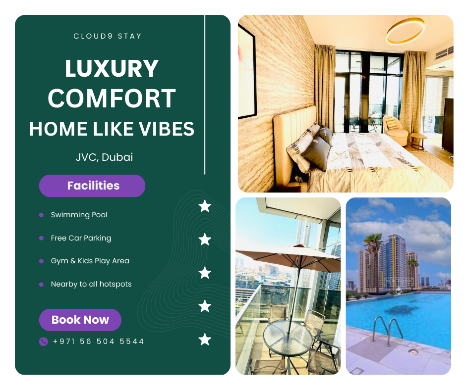Explore the best holiday home in Dubai for your next stay Nestled in ...