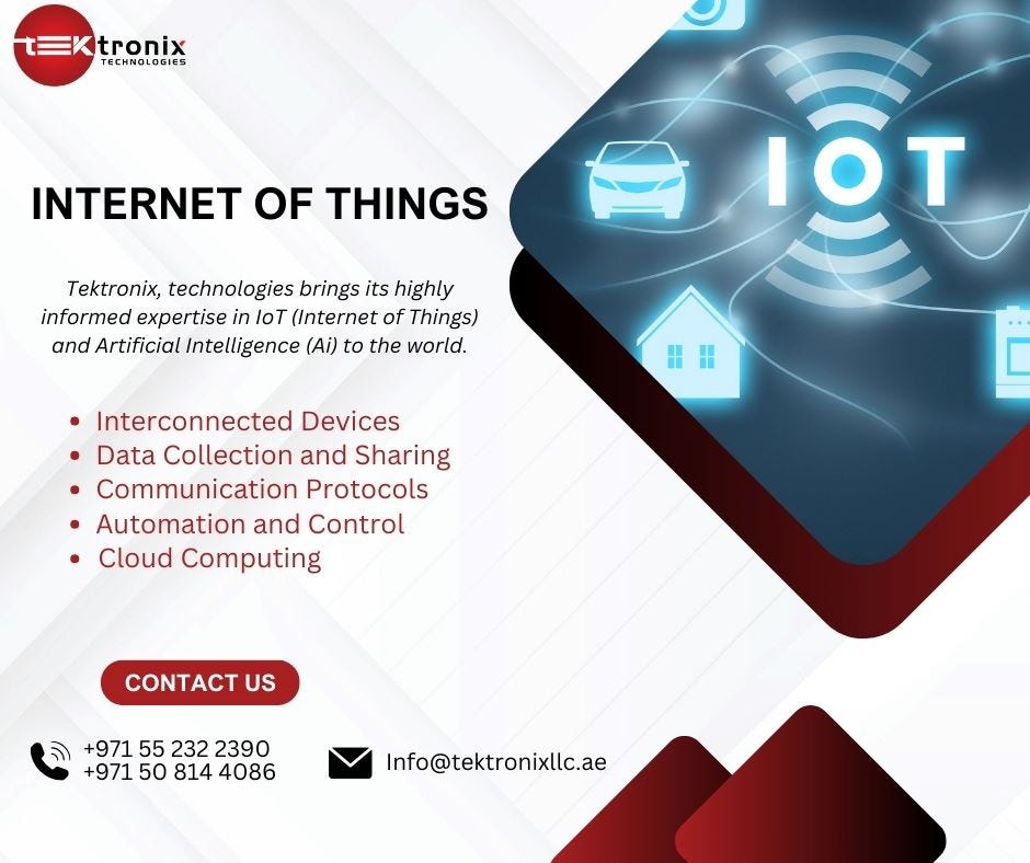 Explore the Potential of IoT Tools Provided by Tektronix Technologies in Dubai, Abu Dhabi and ...