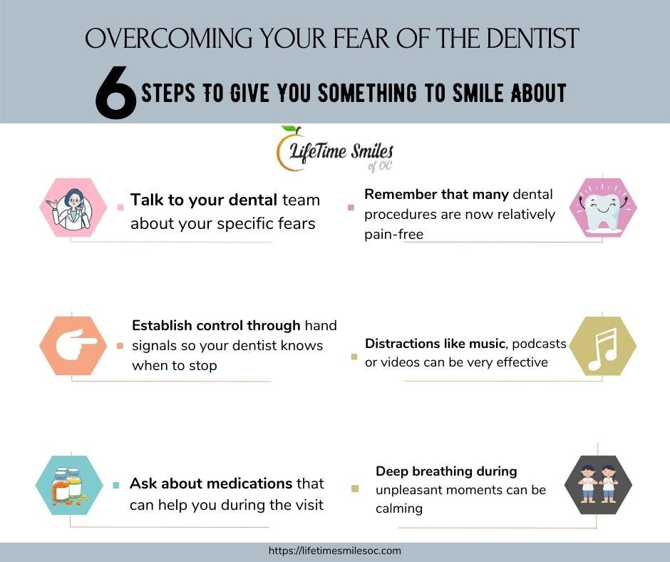 How to manage your fear of the dentist - Life Time Smiles OC - Medium