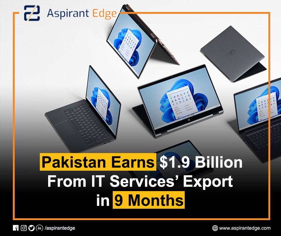 Pakistan Earns $1.9 Billion From IT Services’ Export in 9 Months | by ...