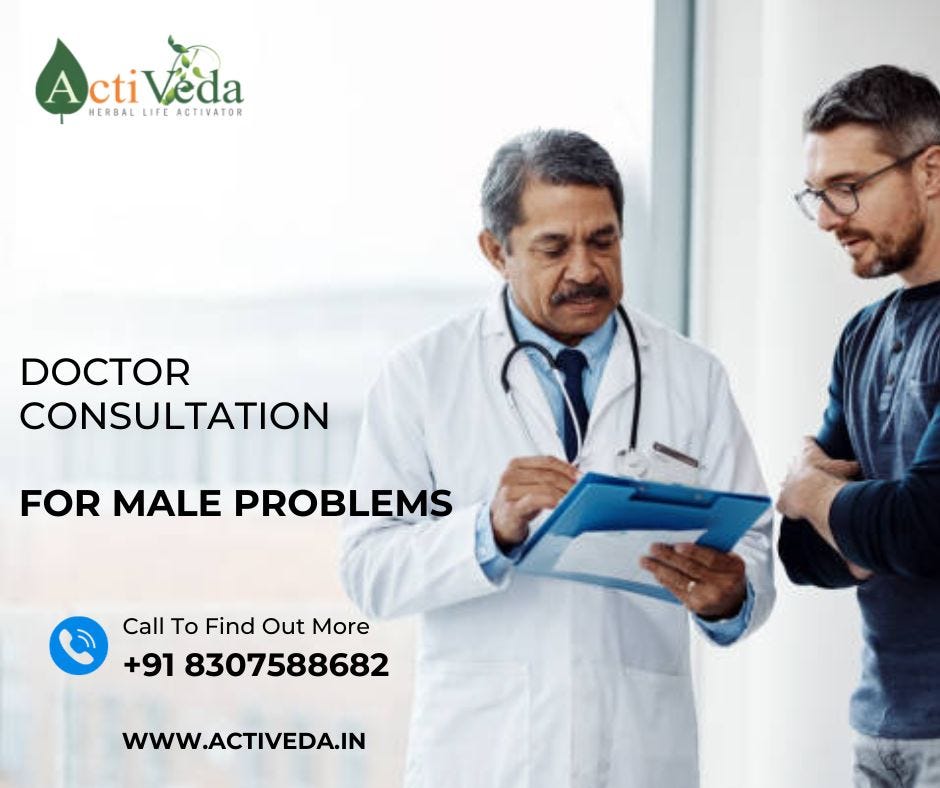 Doctor consultation for male problems - ActiVeda The Herbal Life - Medium