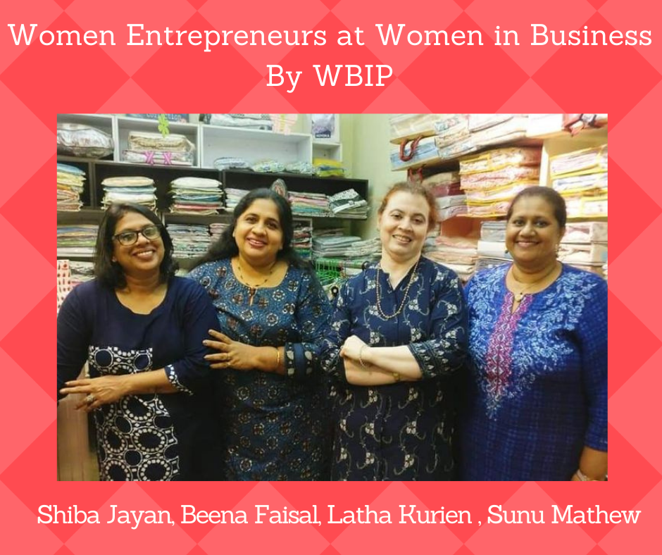 Shiba Jayan, Beena Faisal, Latha Kurien and Sunu Mathew, the four ...