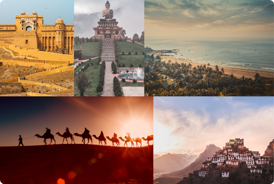 India Travel Destinations : Exploring the Gems of a Vibrant Nation ...