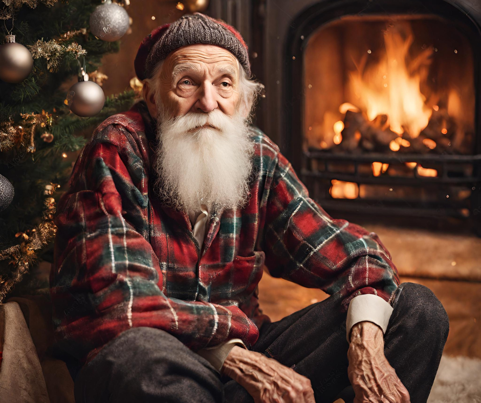 Old Man At Christmas. Poetry | by Seema Shahid Writer | The Lark | Dec ...