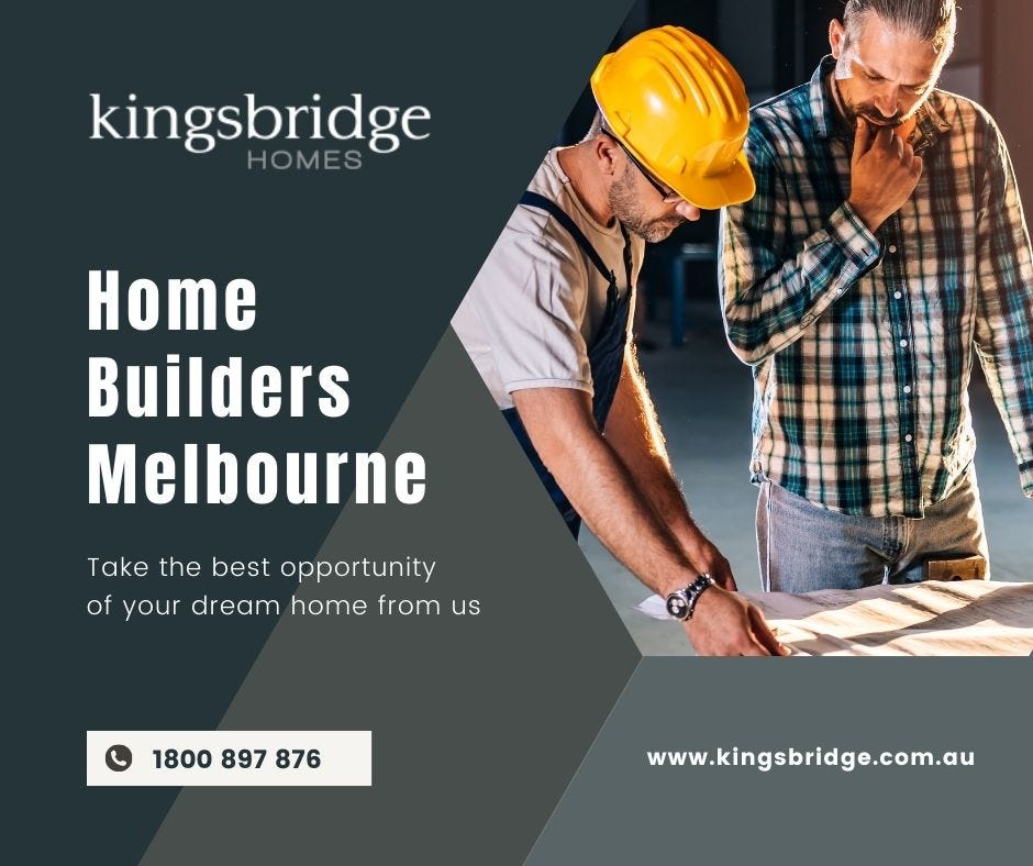 Home Builders Melbourne - Kingsbridge Homes - Medium