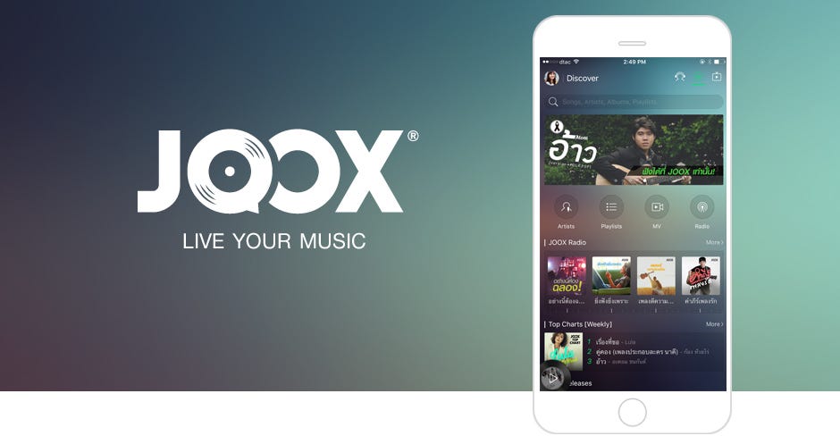 Favorite program. JOOX | by Natthakan Chueangam | Medium
