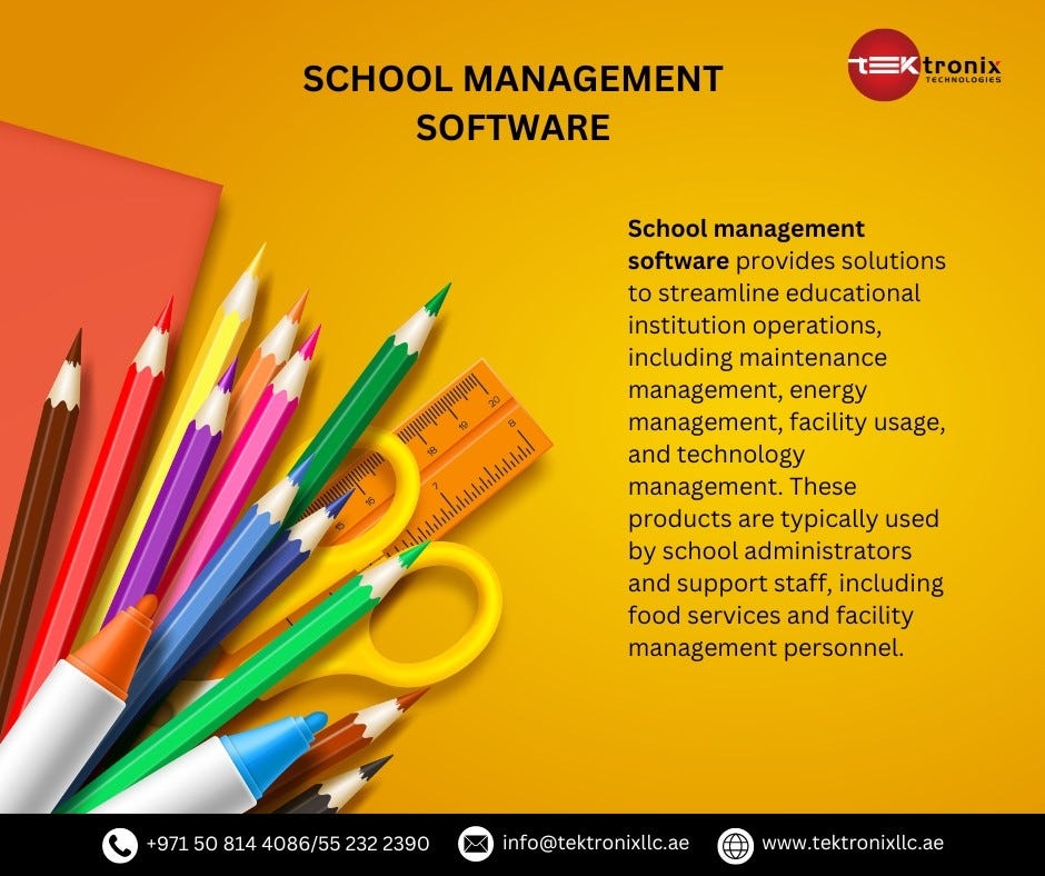 School Management Software in UAE: Transforming Education | by ...