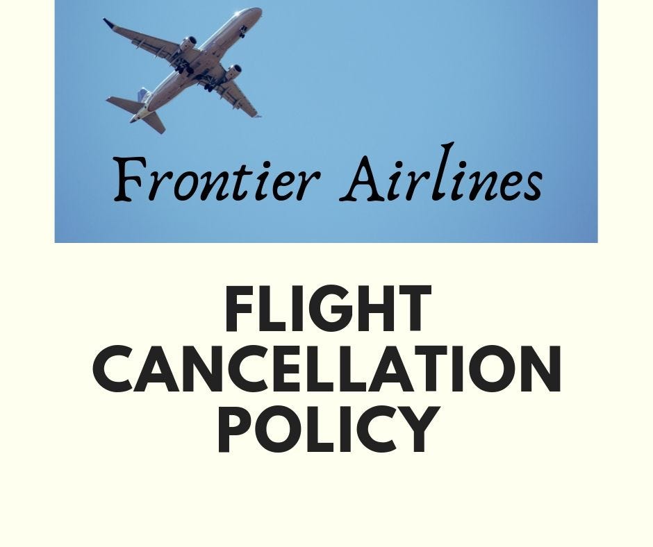 How to Cancel a Frontier Airlines Flight | by Stve Greu | Medium
