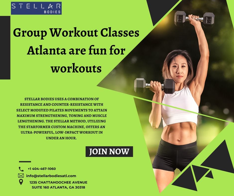 Group Workout Classes Atlanta are fun for workouts - Stellar Bodies - Medium