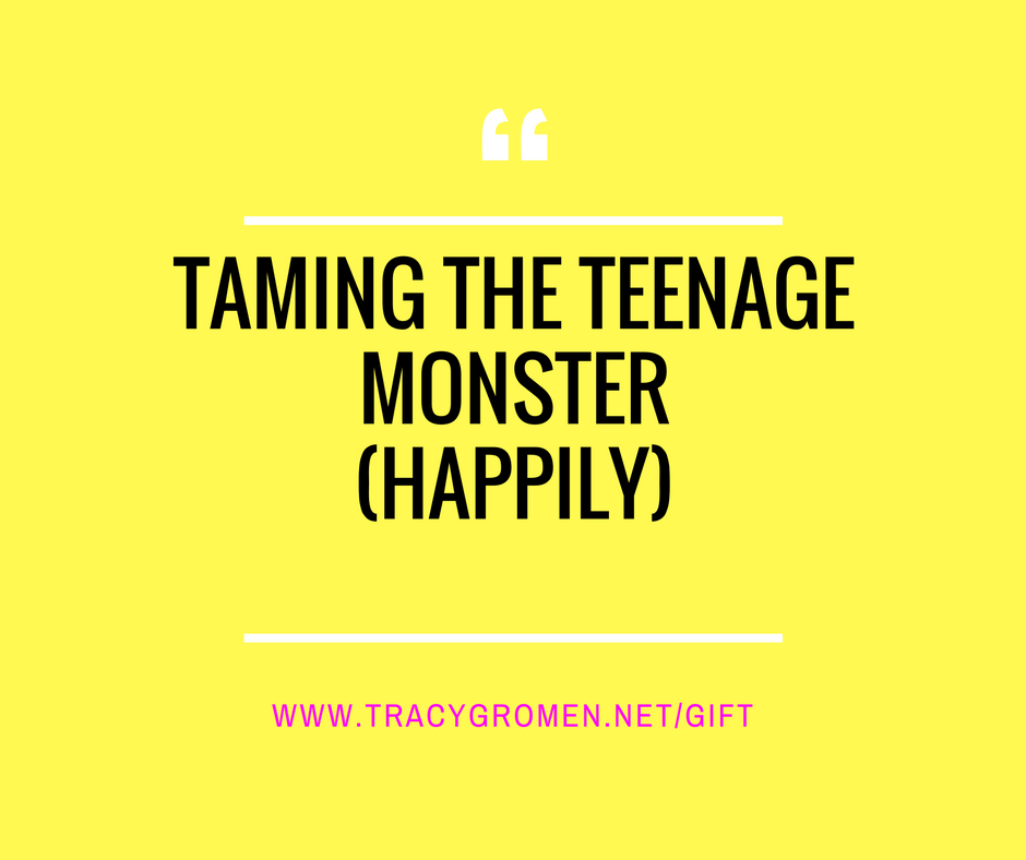 Taming the Teenage Monster (happily!) | by Tracy Gromen | Medium