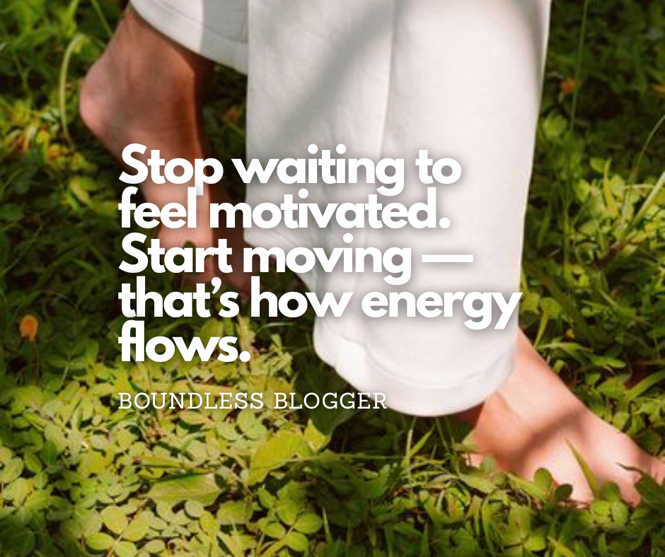 You Don’t Need Motivation — You Need Momentum | by Pallavi Vyas ...