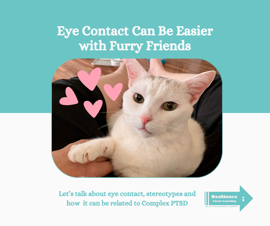 Eye Contact Can Be Easier with Furry Friends: Let’s talk about eye ...