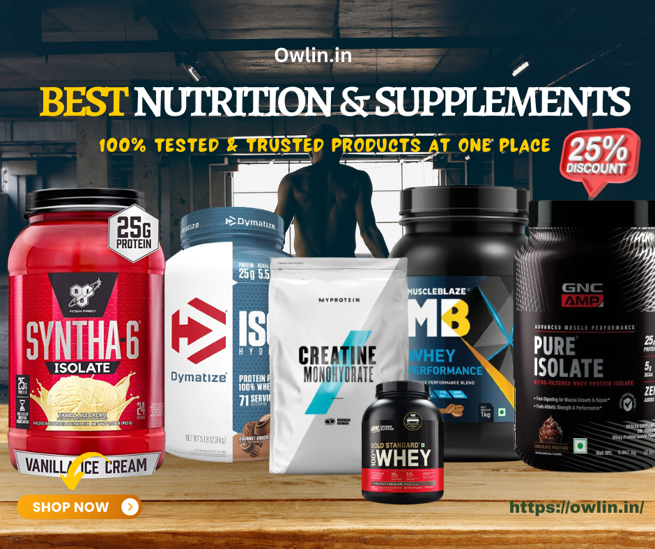 Discover the Best Nutritional Supplements in India with Owlin Nutrition ...