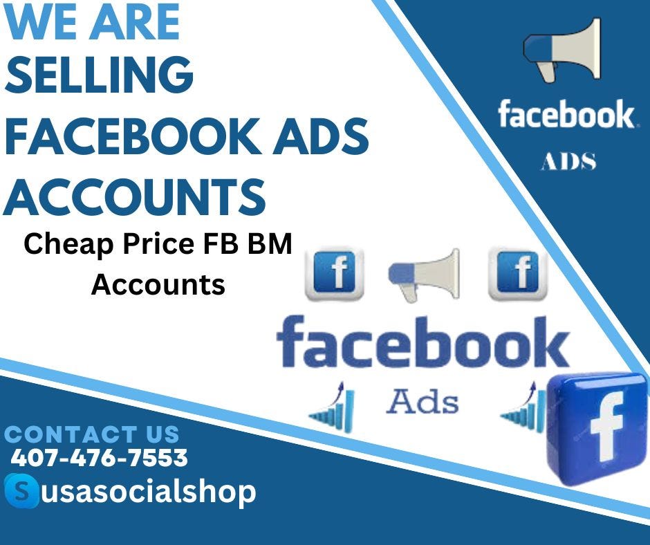 Why are Facebook Ads accounts important? | by Bay Gmail Accounts | Medium