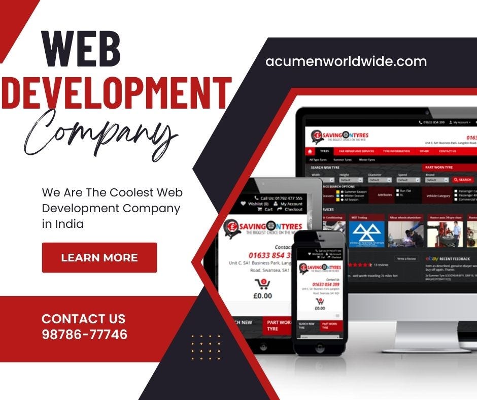 Best Web Development company in India - Acumen IT Services - Medium