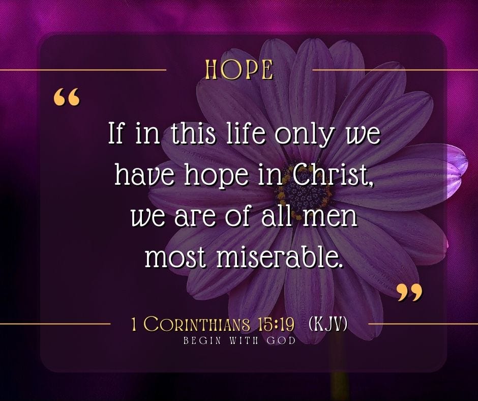 The Hope beyond the Grave. “Hope in Christ, beyond the grave… | by ...