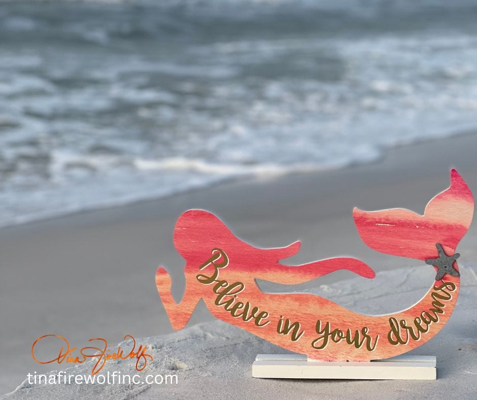 How A Mermaid Finds Her Balance. My gills were drying out. I was… | by ...