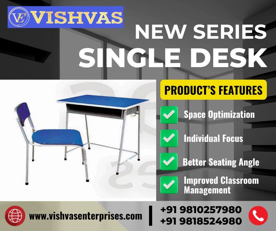 Vishvas Enterprises: Your One-Stop Solution for Premium-Quality School Classroom Furniture | by ...