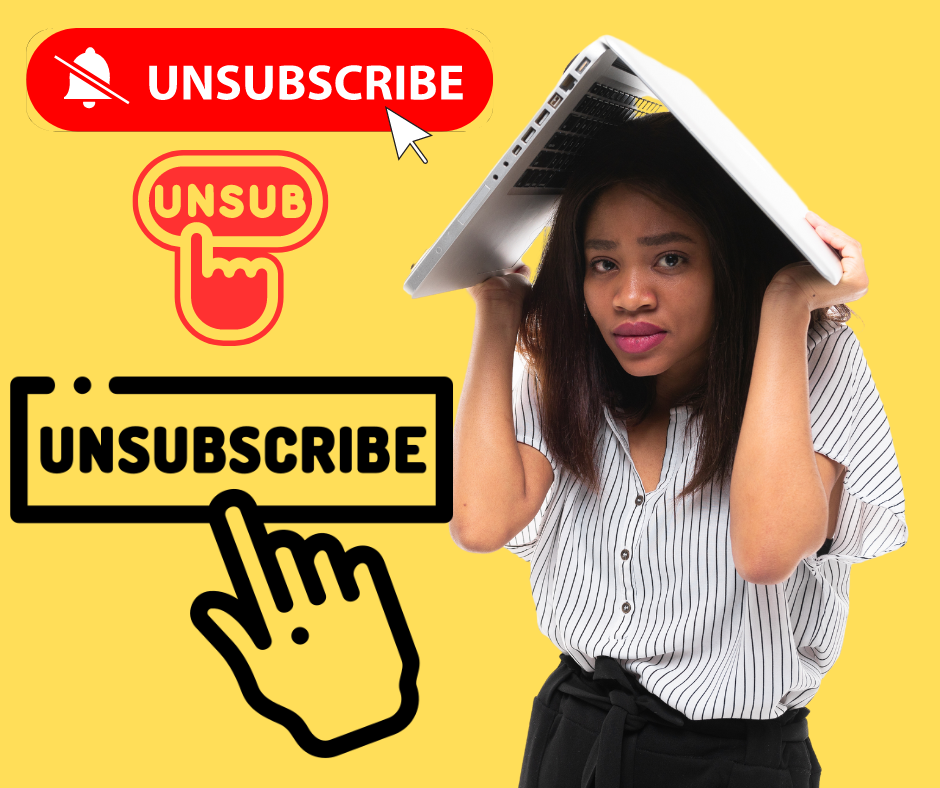 Inbox Overload: The Great Unsubscribe Battle | by Deanna Bugalski 💋 | Bouncin’ and Behaving ...