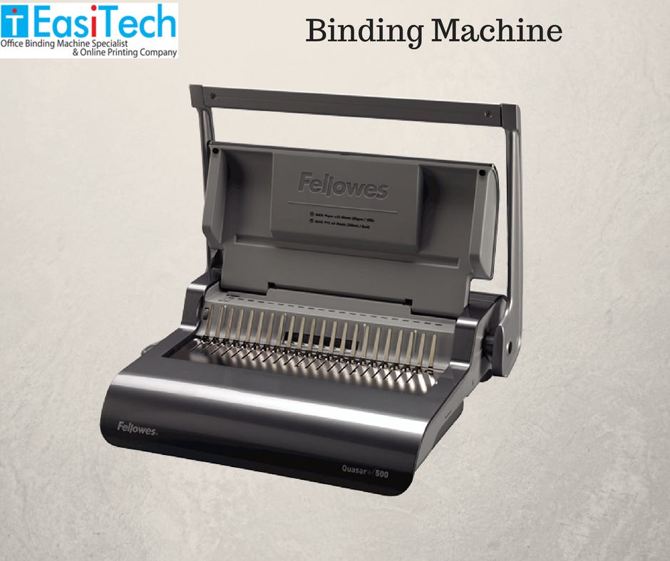 Get The Perfect Binding Machine in Malaysia with Easitech | by Easi ...
