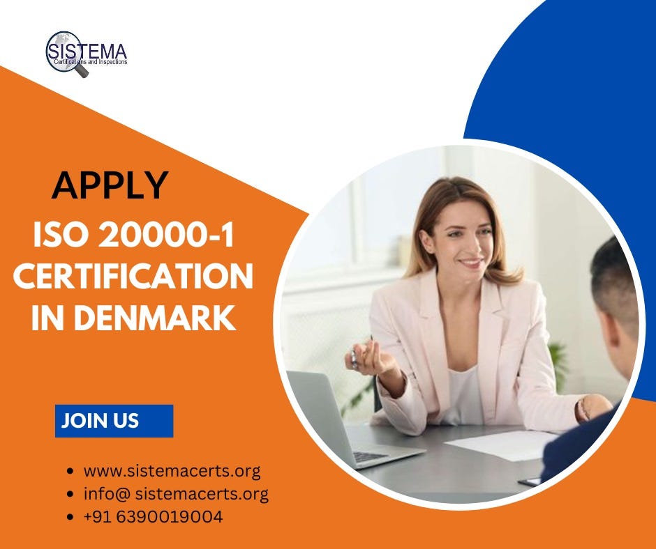 WHAT IS USE OF ISO 20000–1 CERTIFICATION IN DENMARK BASED ...