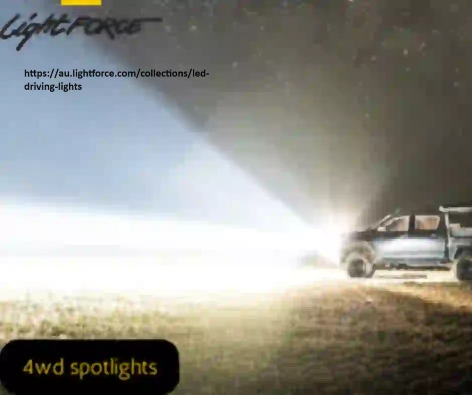 4wd spotlights - Light Force - Medium