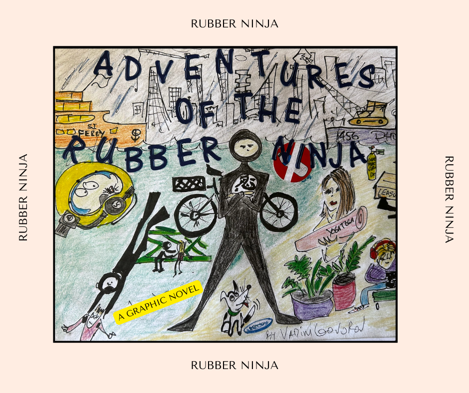 The Adventures of Rubber Ninja: A Graphic Novel — Installment 1 + Toy Fair Bonus! | by Rubber ...