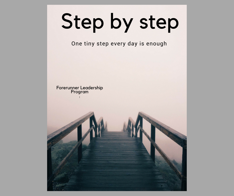 One degree change is enough!. I am big on self development. I just ...