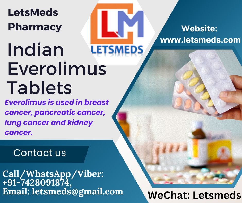 Purchase Everolimus 10mg Tablets Cost Thailand | Generic Cancer ...