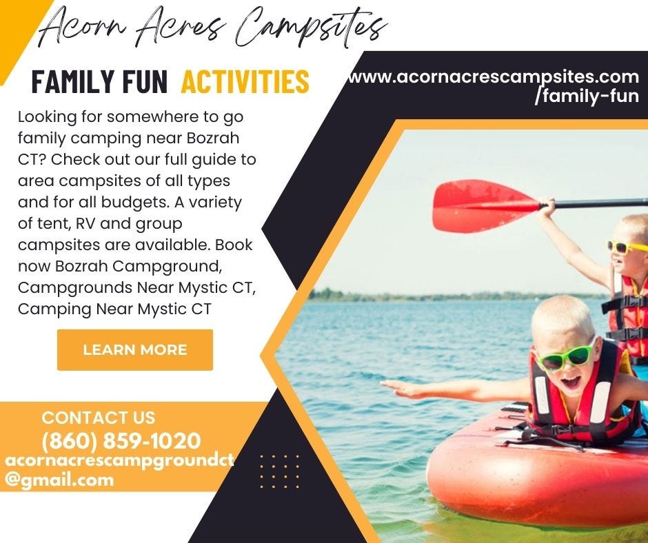 Unforgettable Family Camping at Acorn Acres: Book Your Adventure Today ...