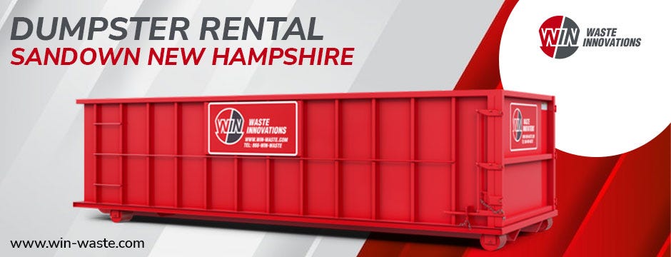 The Top 4 Benefits Of Hiring Dumpster Rental In Sandown | by WIN Waste ...