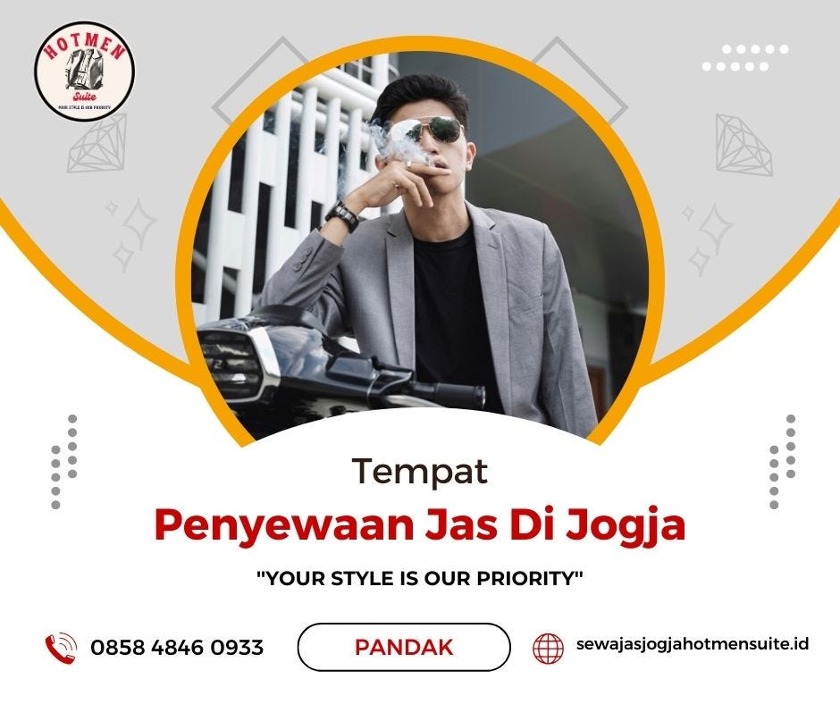 0858–4846–0933 (SEWA JAS JOGJA HOTMEN SUITE), tempat penyewaan jas di jogja Pandak | by Tyreno ...