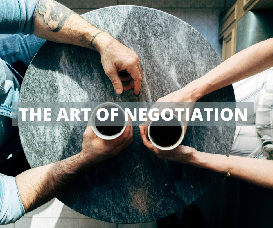 Mastering the art of negotiation. Effecting change is hard — when we ...