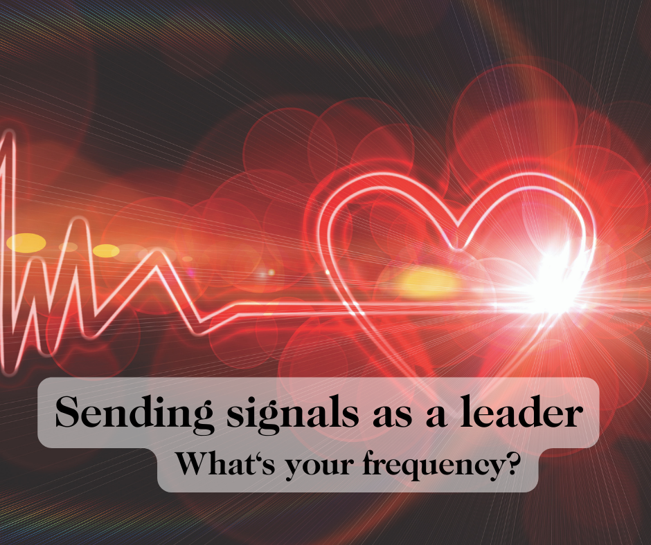 Sending signals as a leader…. Every day, I am creating content. So ...