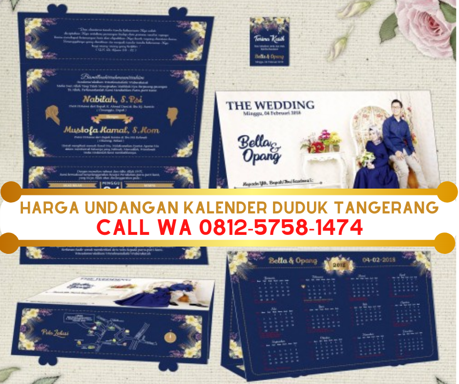 Viral Call Wa 0812–5758–1474, Harga Undangan Kalender Duduk Tangerang ...