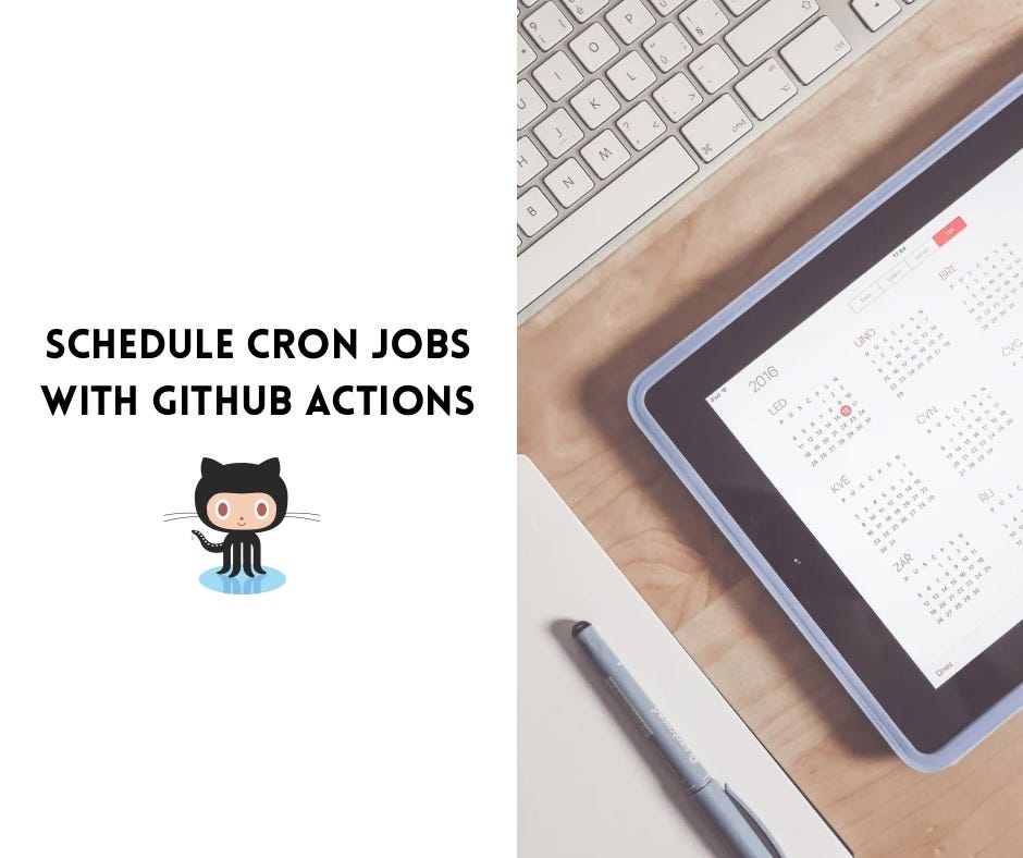 Schedule Cron Jobs With Github Actions By Mateusz Jasiński Better Programming 8953