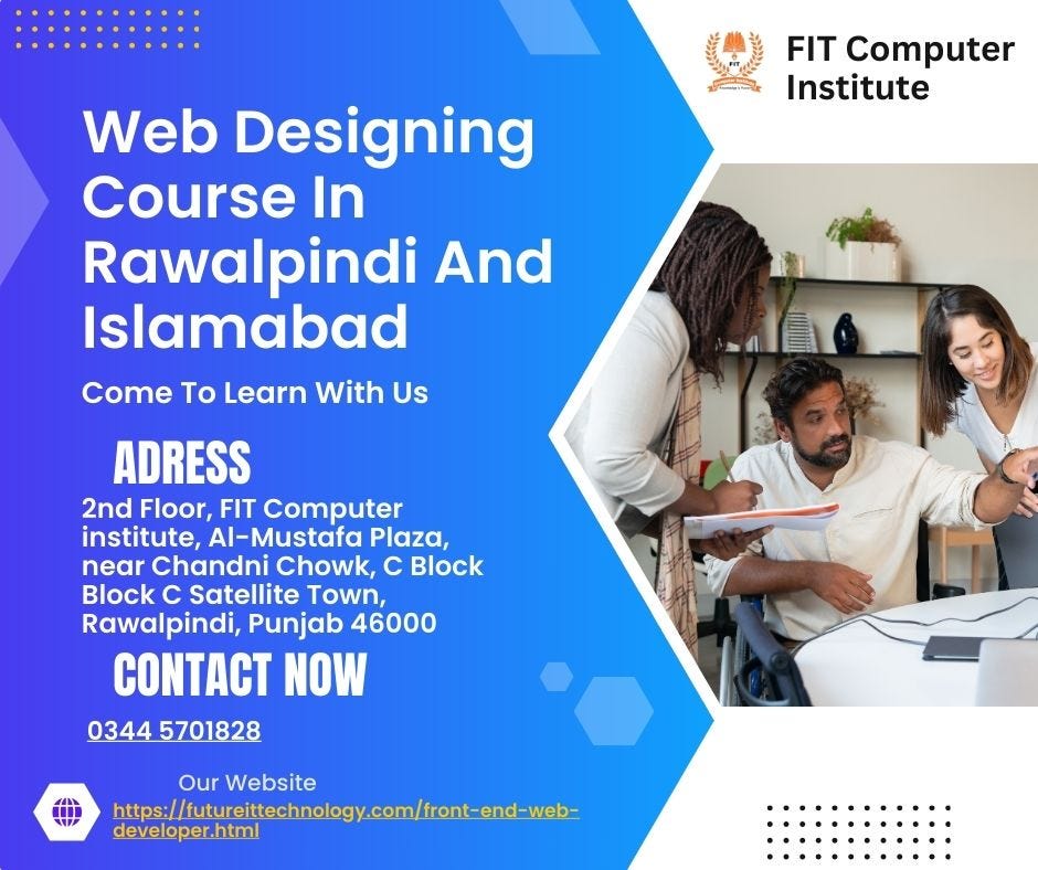 Web Designing Course In Rawalpindi And Islamabad - FIT Computer institute - Medium