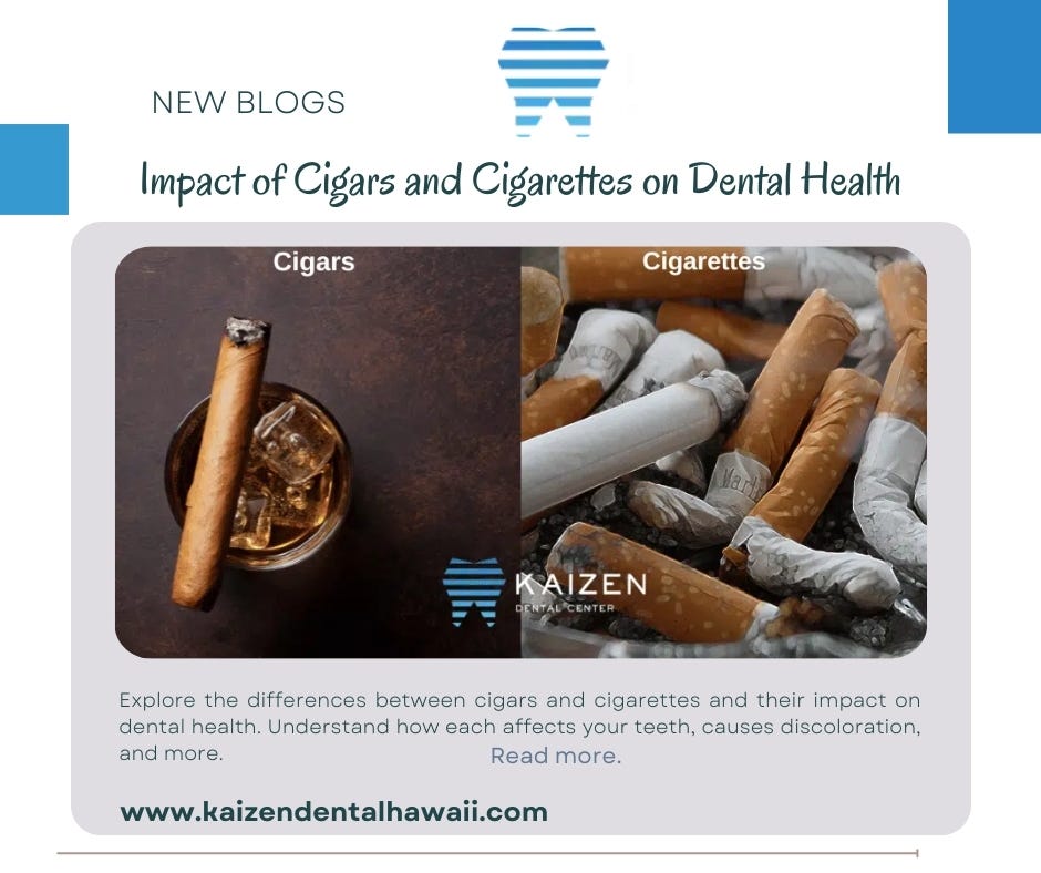 Understanding the Impact of Cigars and Cigarettes on Dental Health ...