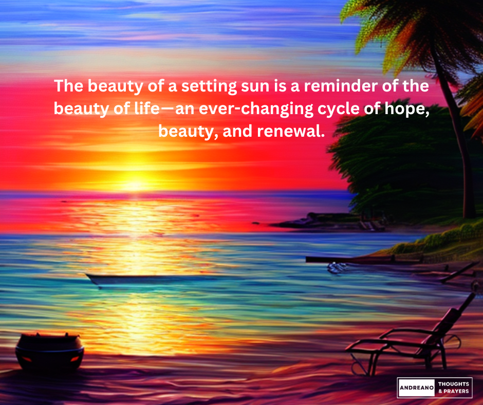 The Sunset and I - TK NG - Medium