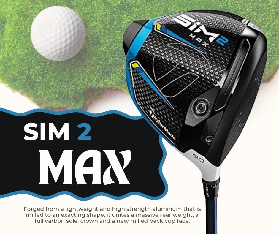 Unleash the Beast: A Look at the TaylorMade SIM 2 Max Driver | by Crazy Golfer | Medium