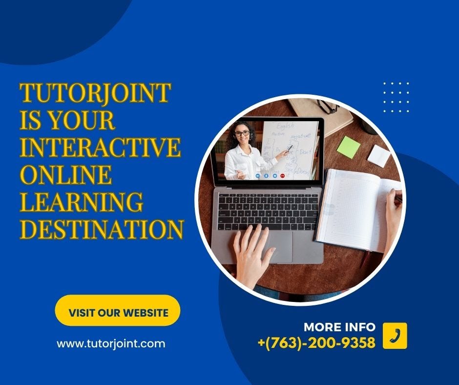 TutorJoint is Your Interactive Online Learning Destination - TutorJoint ...