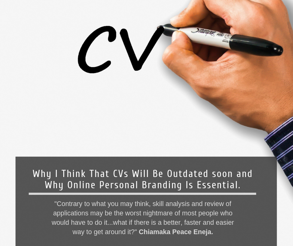 Why I Think That CVs Will Be Outdated Soon and Why Online Personal ...