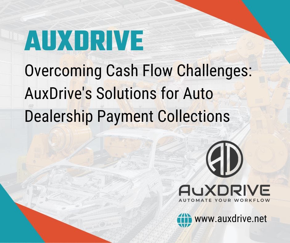 Overcoming Cash Flow Challenges: AuxDrive’s Solutions for Auto ...