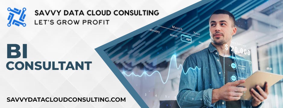 Unleash Your Business Potential with a Top-tier BI Consultant | by Savvy Data Cloud | Medium