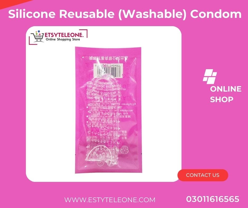 Silicone Reusable (Washable) Condom In Lahore | 03011616565 ...