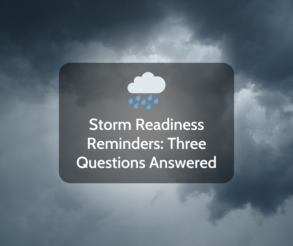 Storm Readiness Reminders: Three Questions Answered | by City of Palo ...