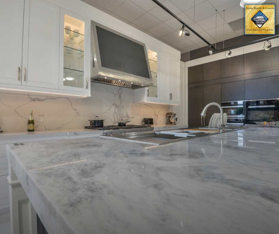 Introducing the Arena Marble and Granite quartzite countertop! | by ...
